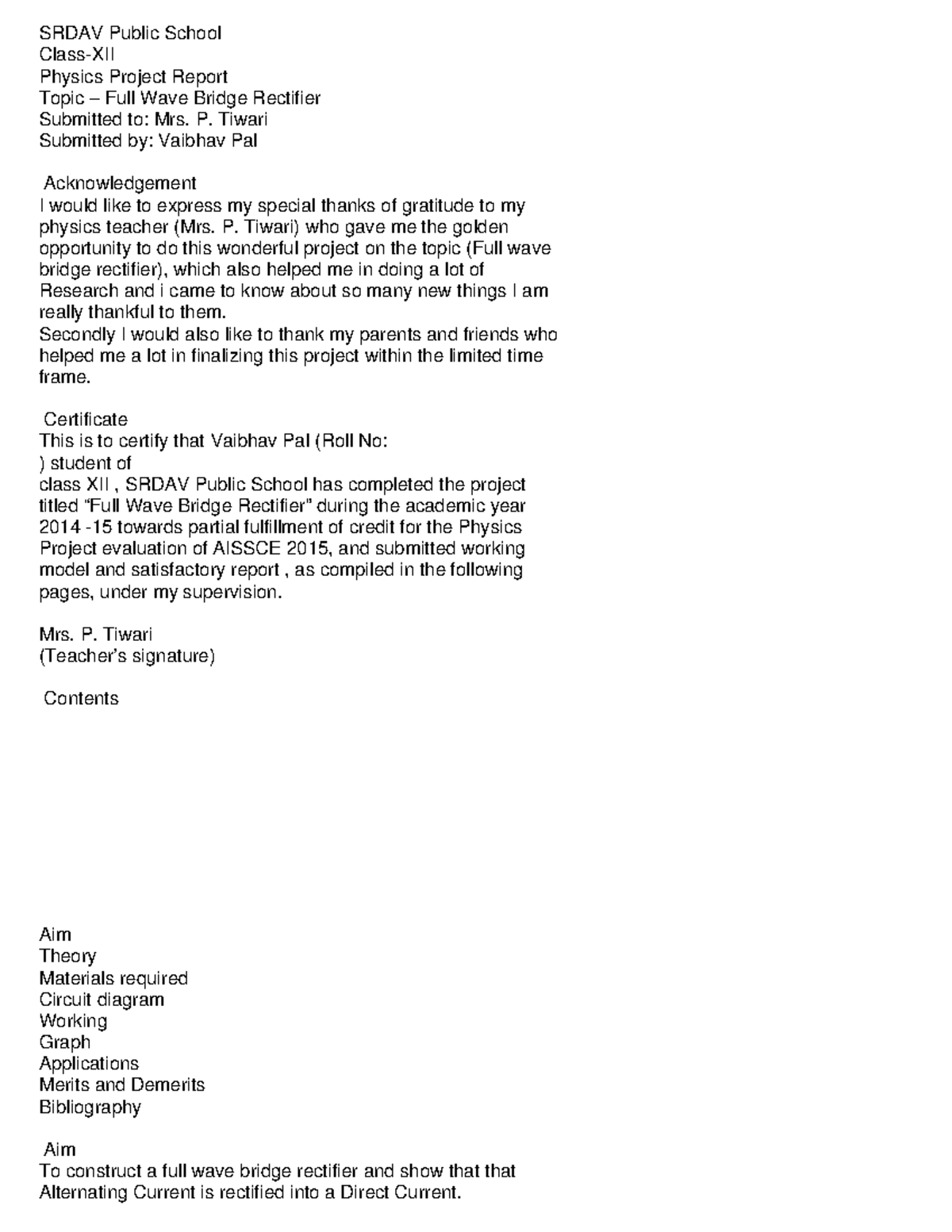 Sodapdf-converted - SRDAV Public School Class-XII Physics Project ...