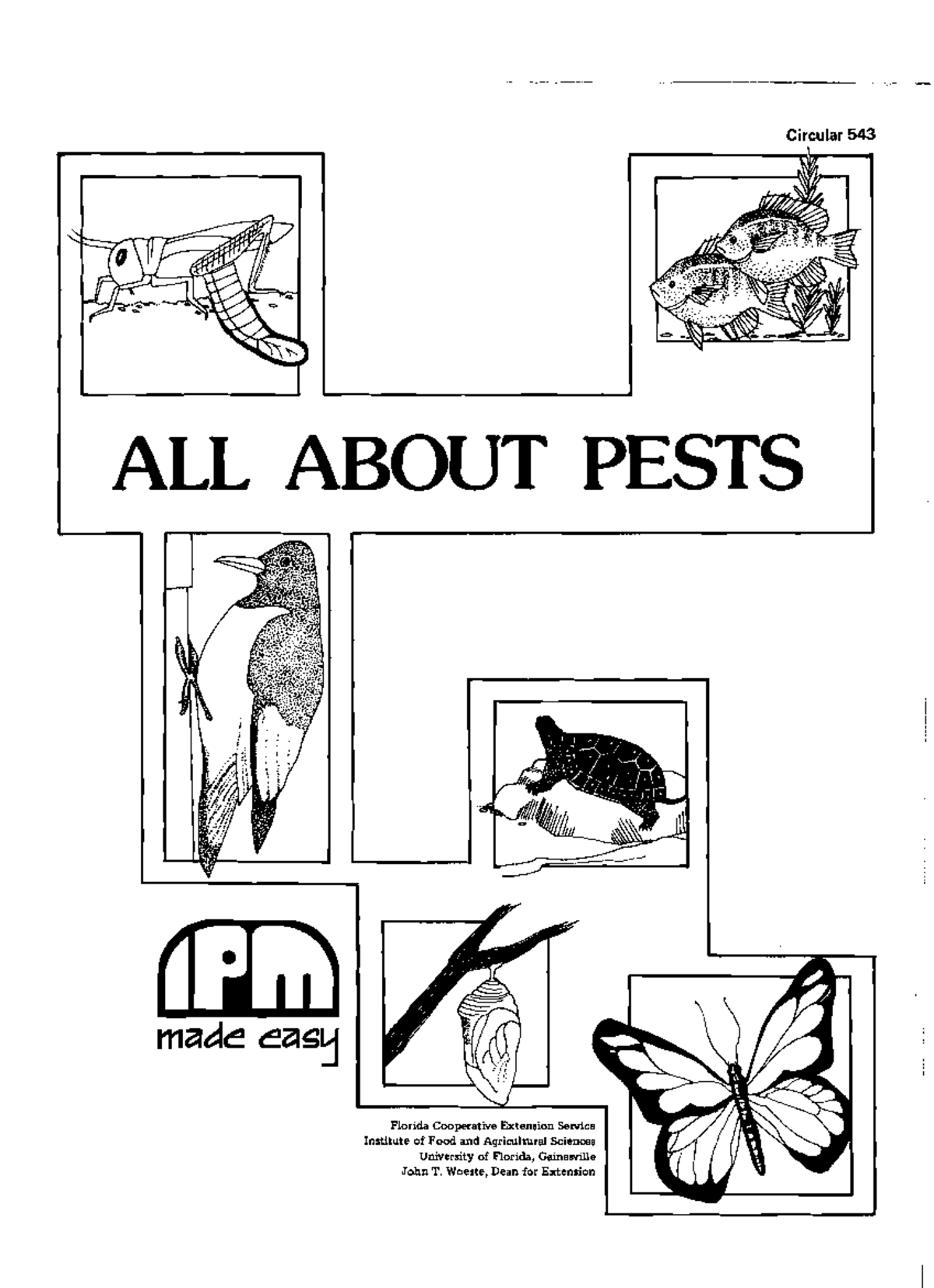 Cir543-All About Pests - Circular 543 ALL ABOUT PESTS Florida ...