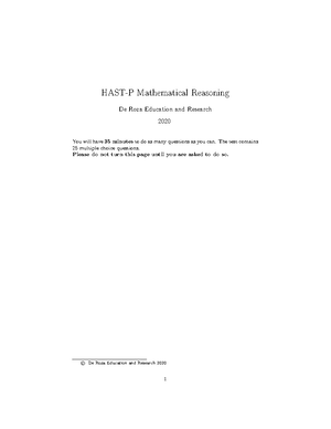 2024 Standard Mathematics Assessment Task Two - HSC Mathematics ...