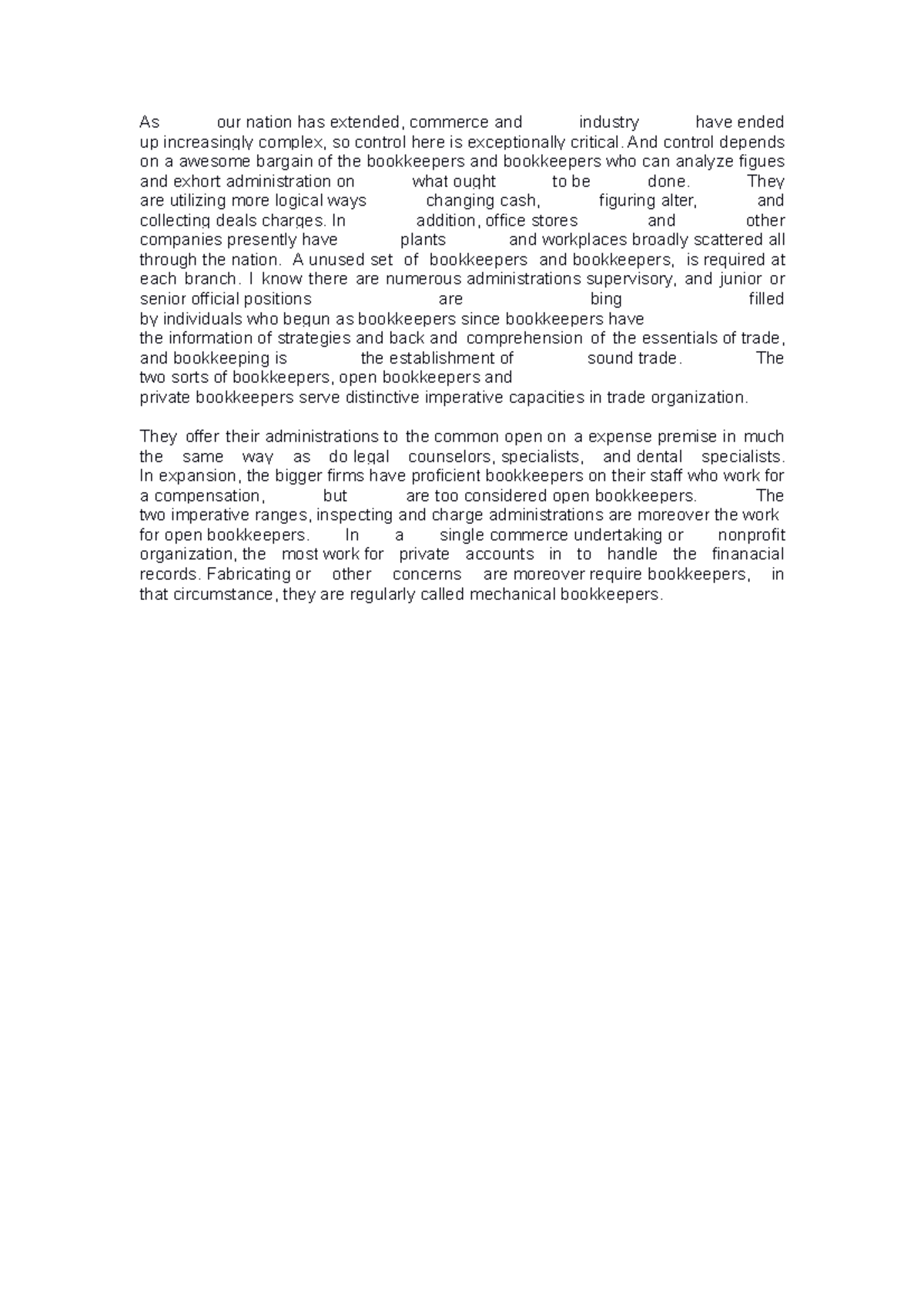 lectures notes in accounting essay for review - As our nation has ...