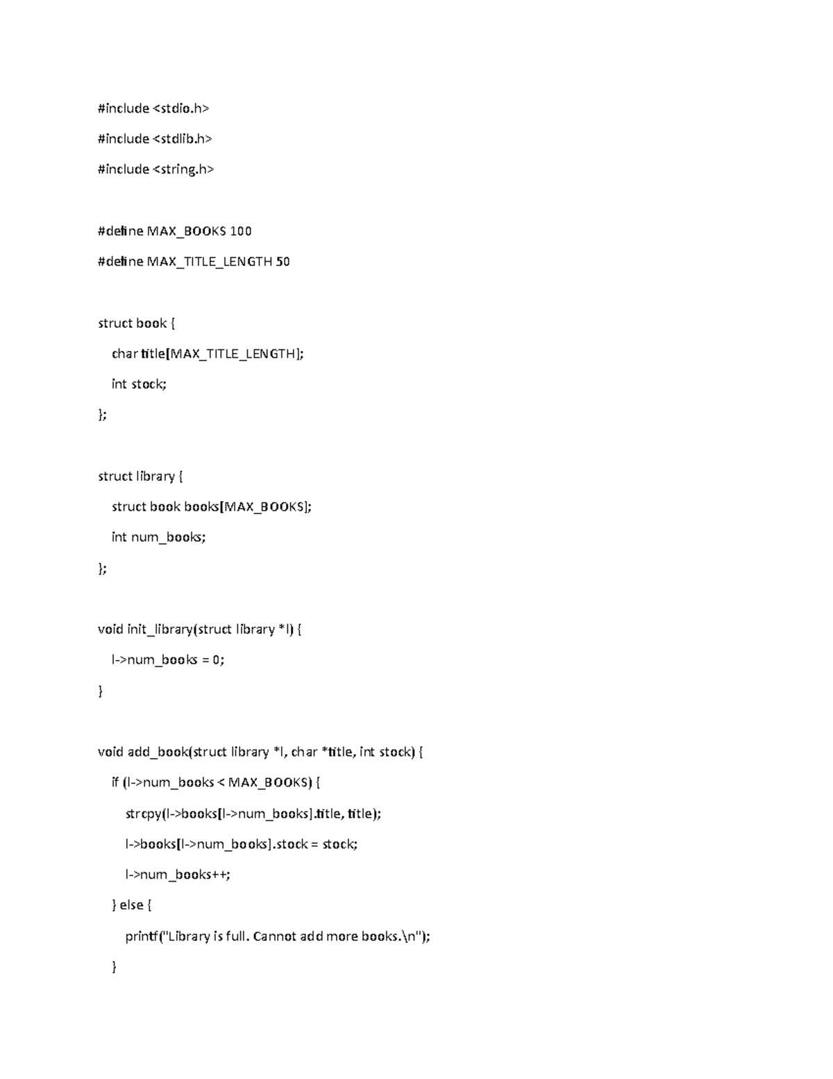 Libarbry - libarary management code - #include #include #include # ...