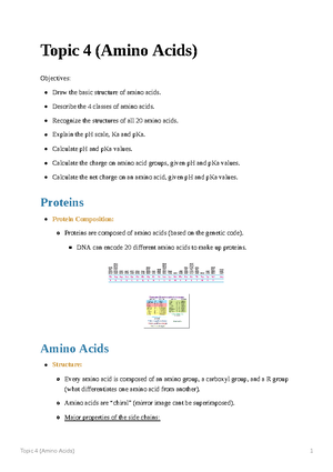 Module 2 lesson 1-2 - Notes - Summary note: Nutrition- Module 2, week 1 ...