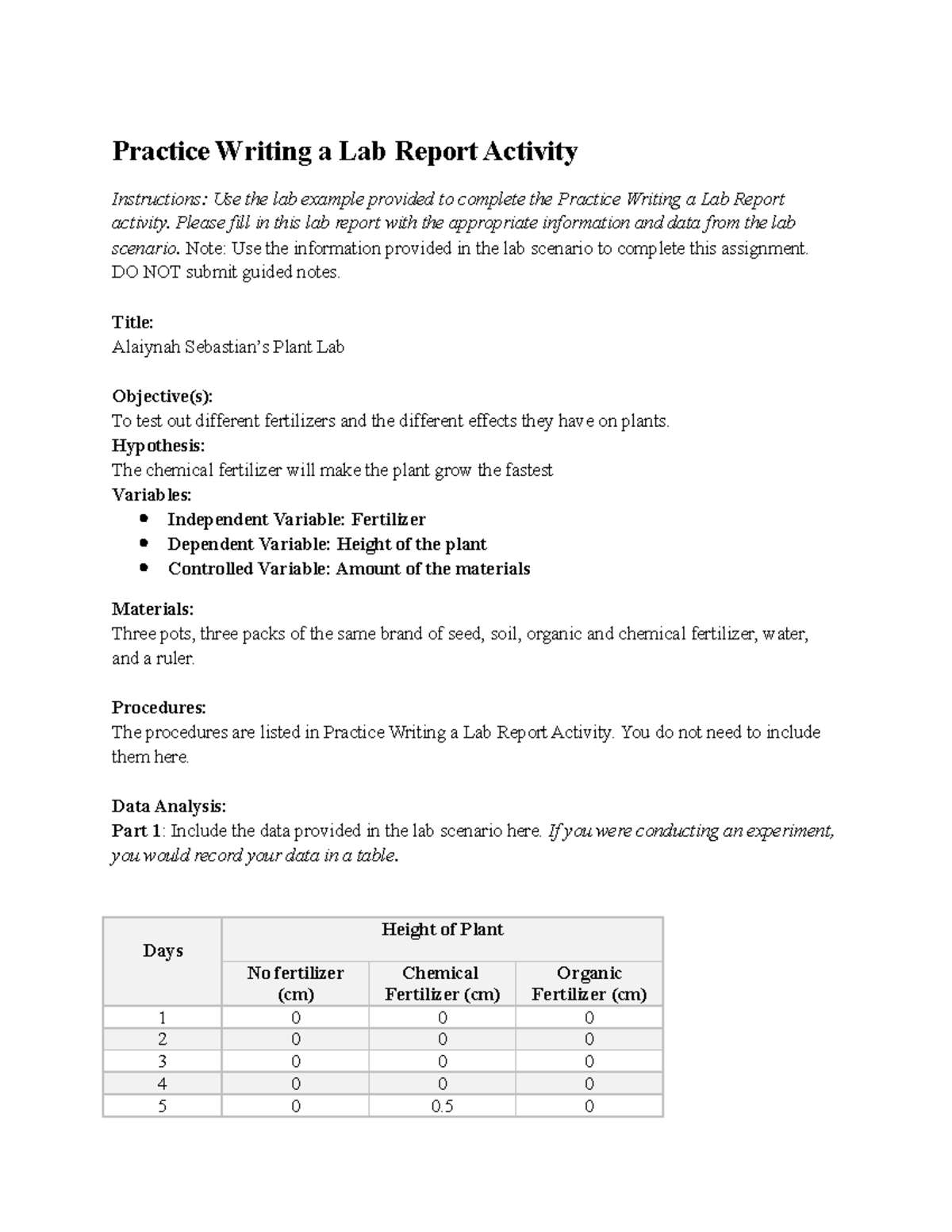 1 01 Lab Report Practice Writing A Lab Report Activity Instructions 1-01-lab-report-practice-writing-a-lab-report-activity-instructions