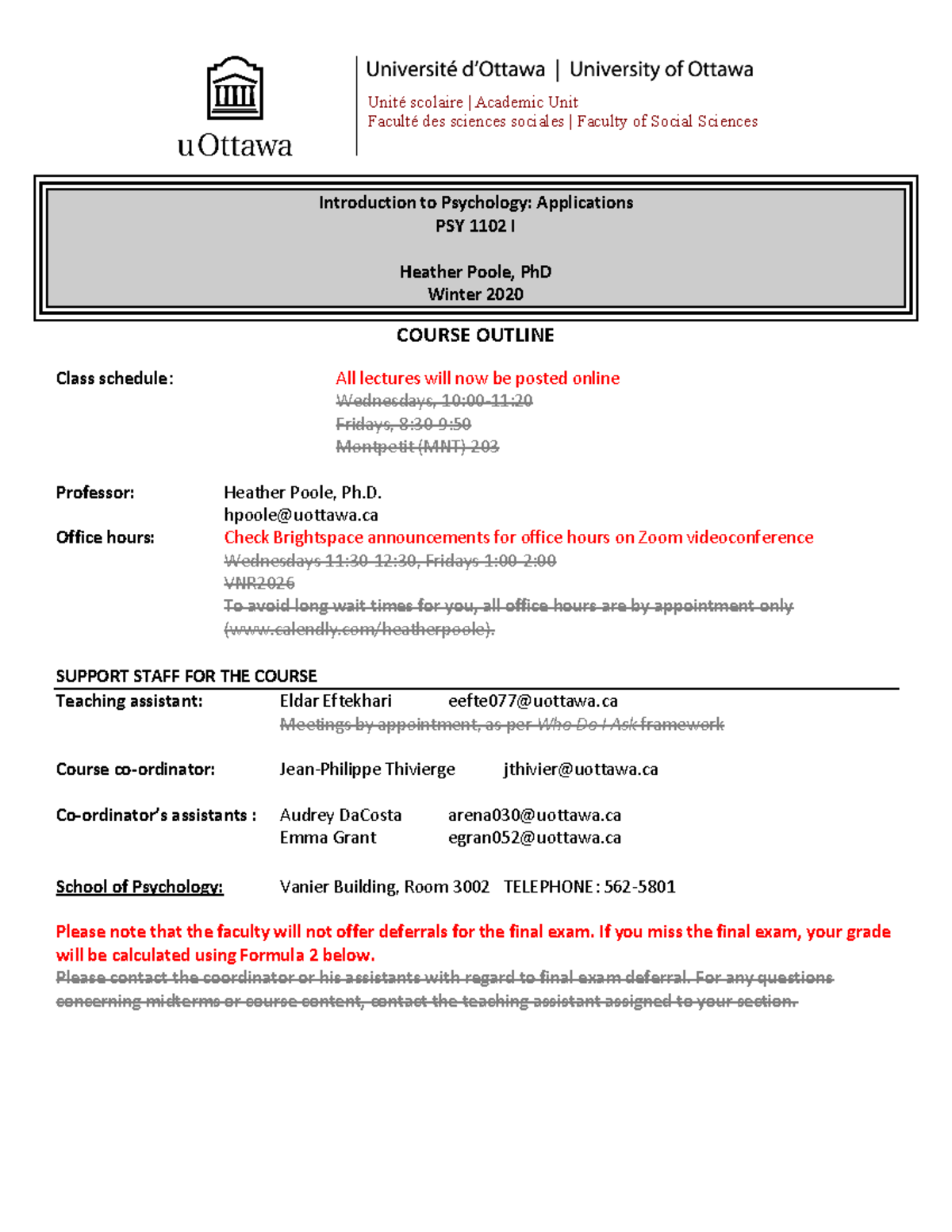 Psy 1102 Course Syllabus Warning Tt Undefined Function 32 Warning Tt Undefined Function