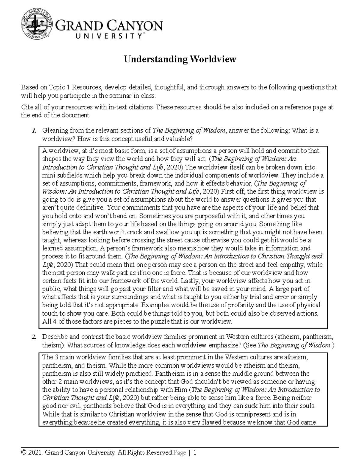CWV 106HN RS T1Understanding Worldview - Understanding Worldview Based ...