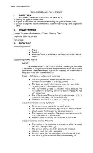 Grade 4 6 GST Passage English - Screening Test, Grade 5 Read each ...