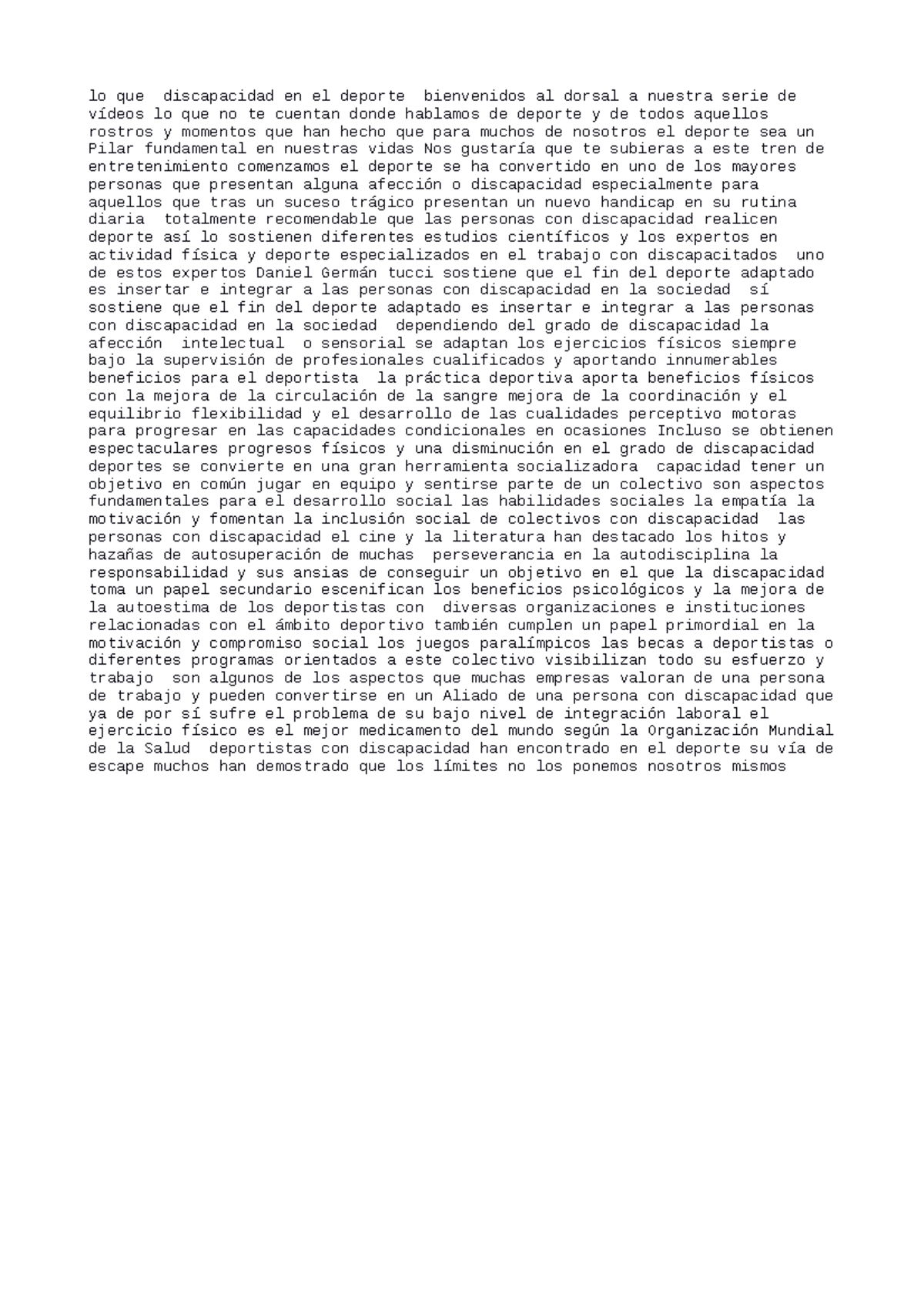 Content - es algo normal jajaa - lo que discapacidad en el deporte ...