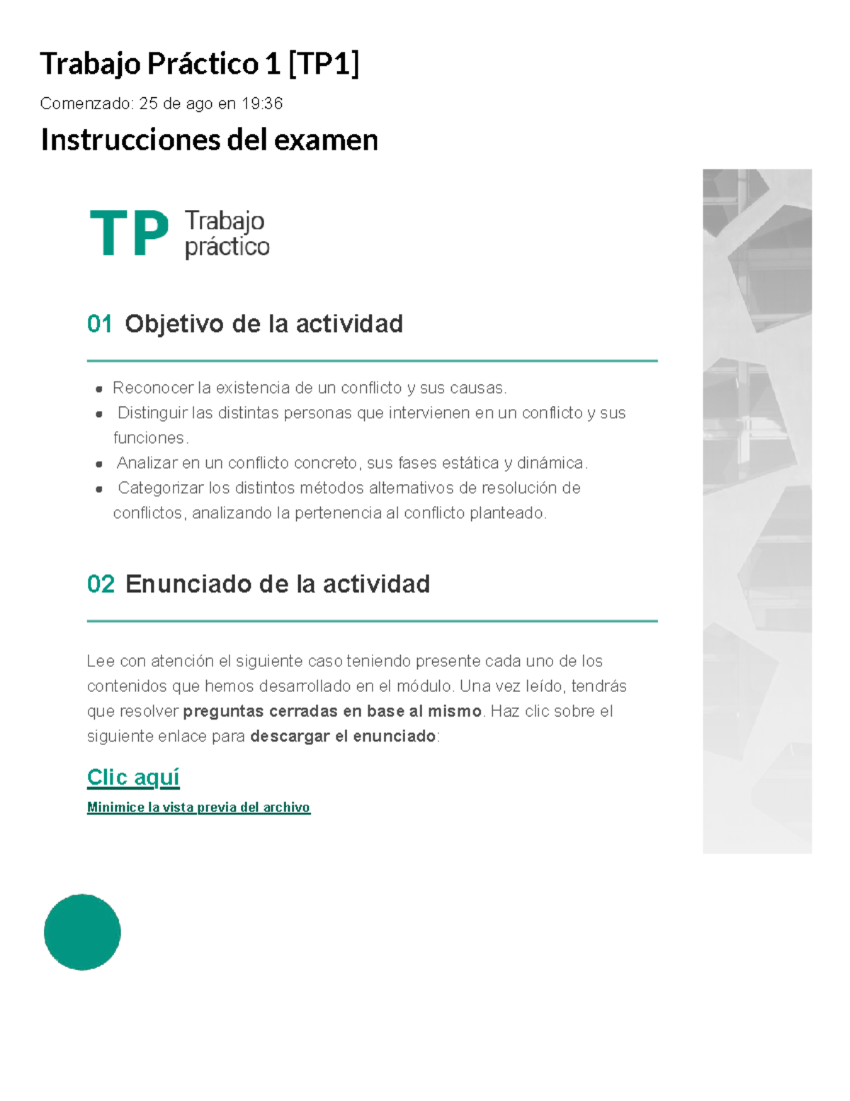 1599408421878 Trabajo Practico 1 TP1 Mediacion Arbitraje y negociacion - Trabajo Práctico 1 [TP1 ...