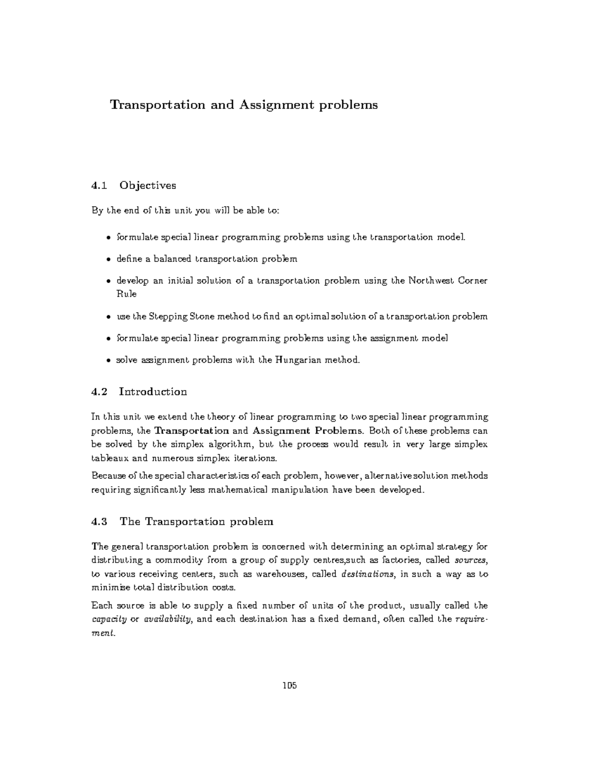 Transportation-and-assignment-notes - Transportation and Assignment ...