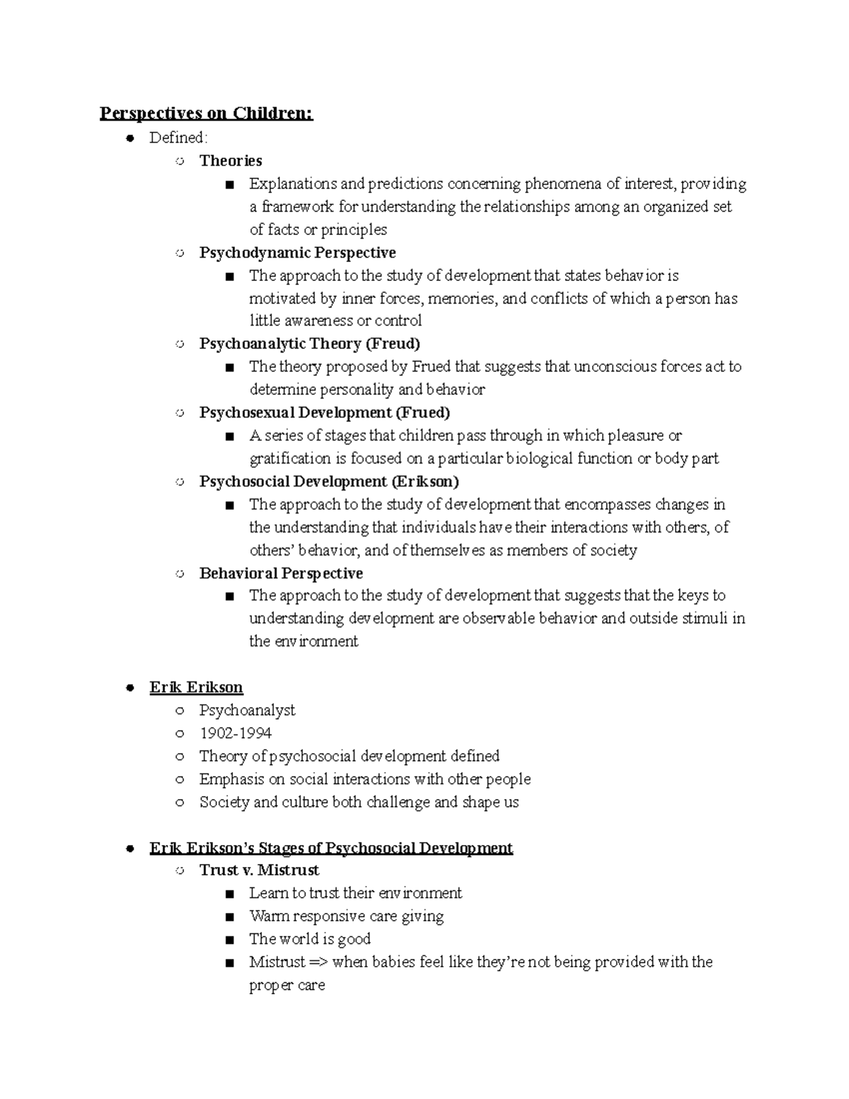 CAS Child Development Research Methods (CH 2) - Perspectives on ...