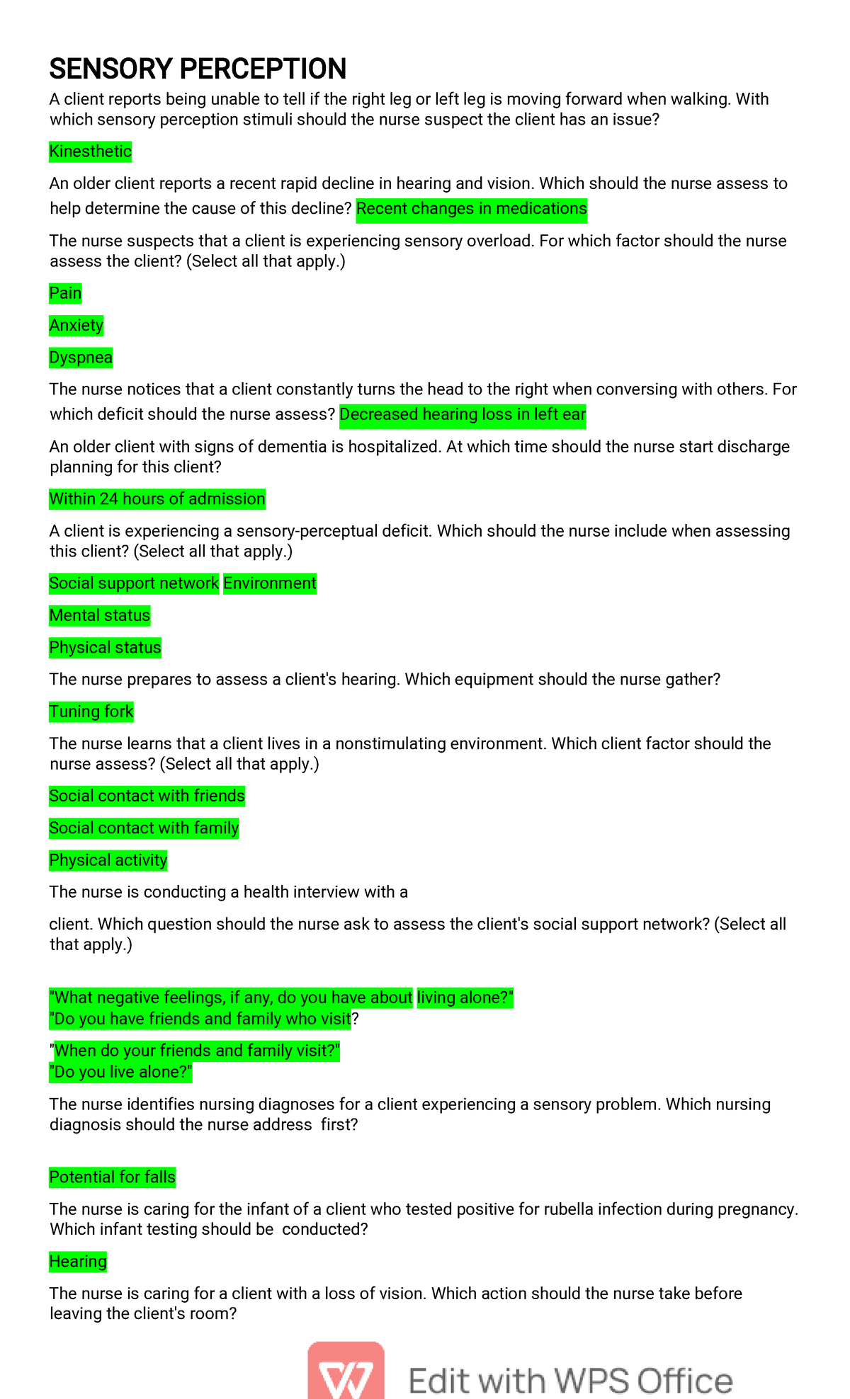 Final- Funda - Compilation of answers: SELF-CONCEPT, SEXUALITY ...