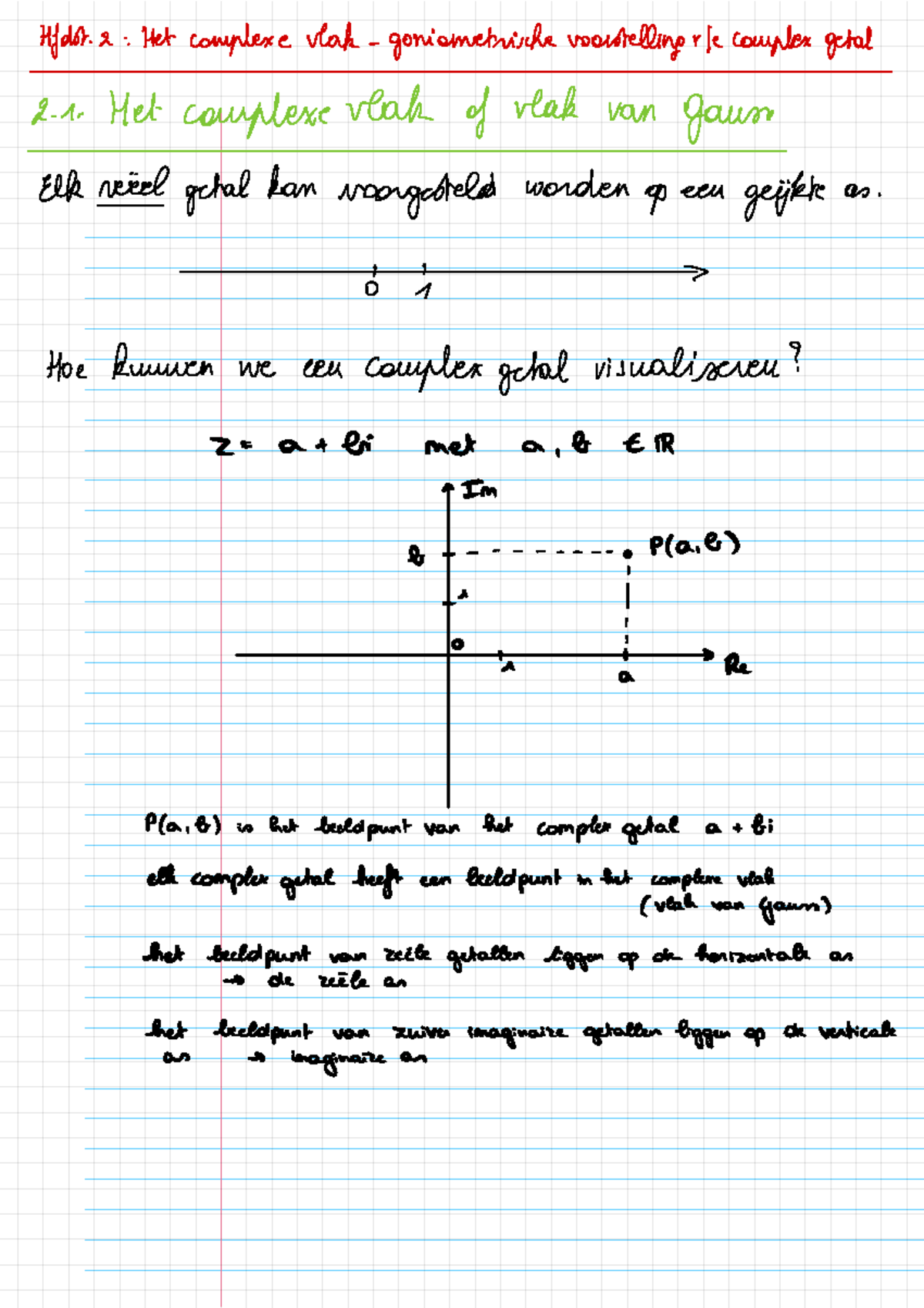 C2. Complex vlak - Hfebt: Hetcomplexe vlak - goniometrische ...