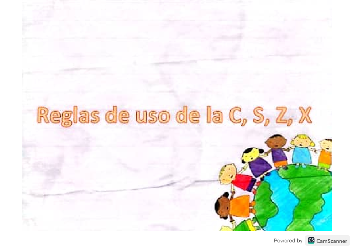 Uso de la c,s,x,z - Ortografía - Unad Colombia - Studocu