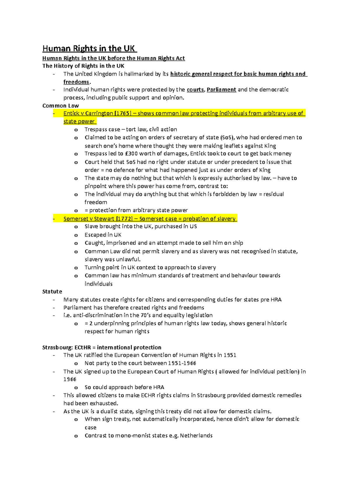 6 - HRA - HRA - Human Rights in the UK Human Rights in the UK before ...