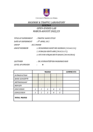 Lab Manual - Level 1 -Tacheometry – application of stadia observation ...
