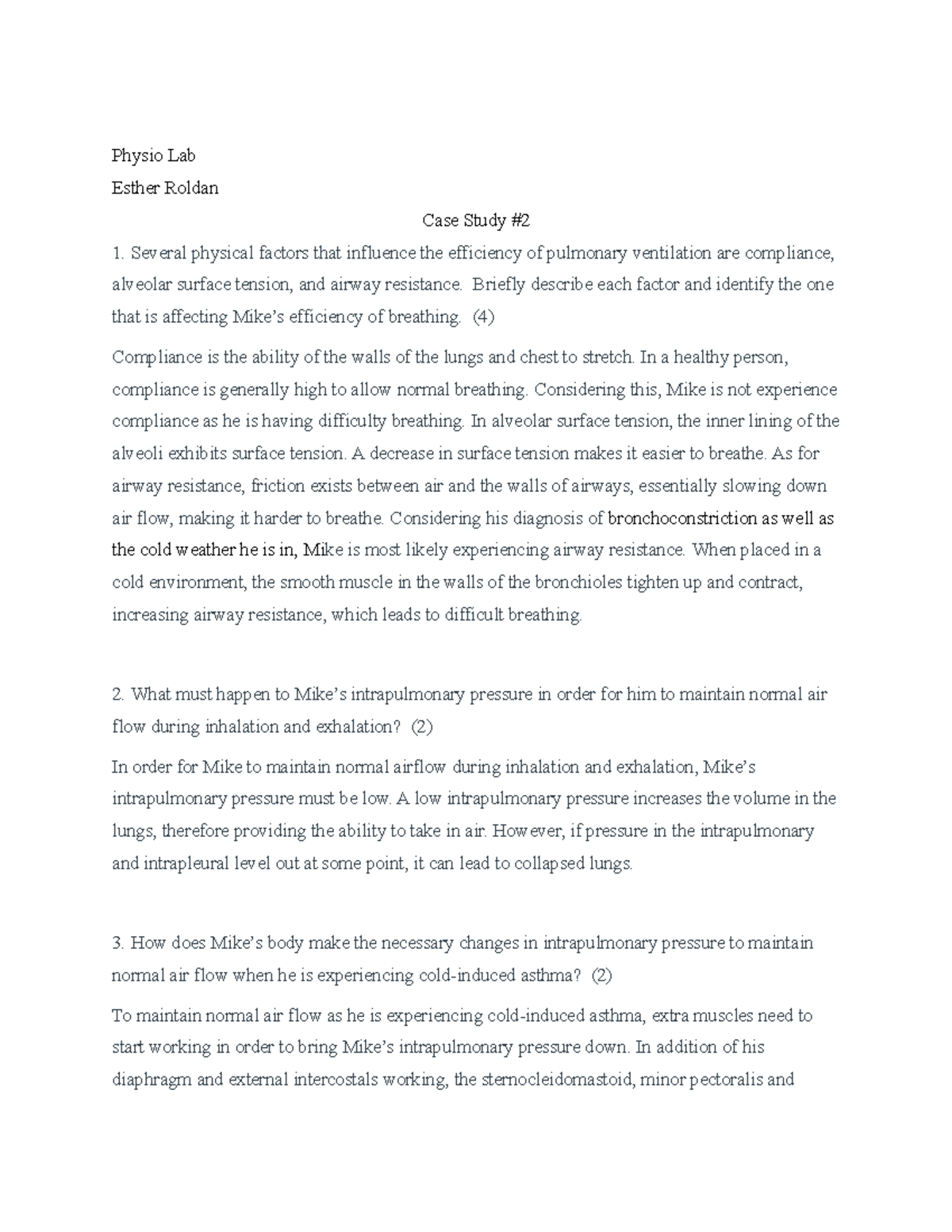 Case Study #2 - (Physio Lab) - Physio Lab Esther Roldan Case Study ...