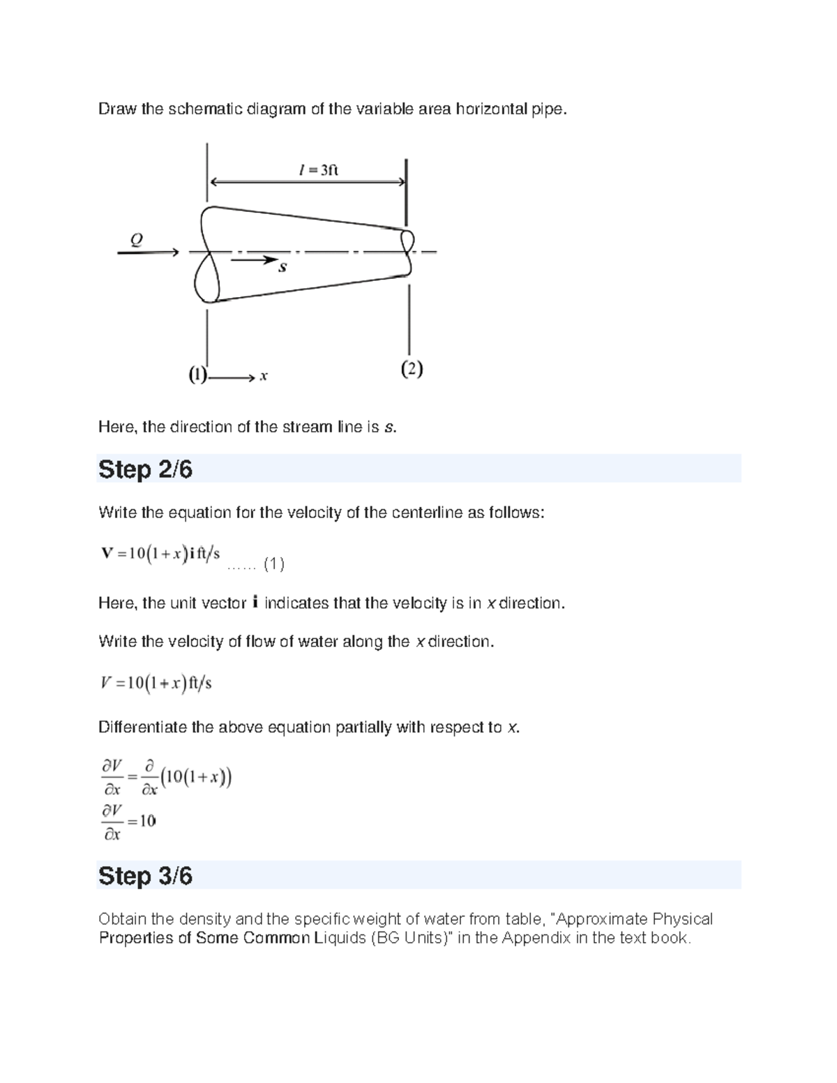 Lect6 - heat - Draw the schematic diagram of the variable area ...