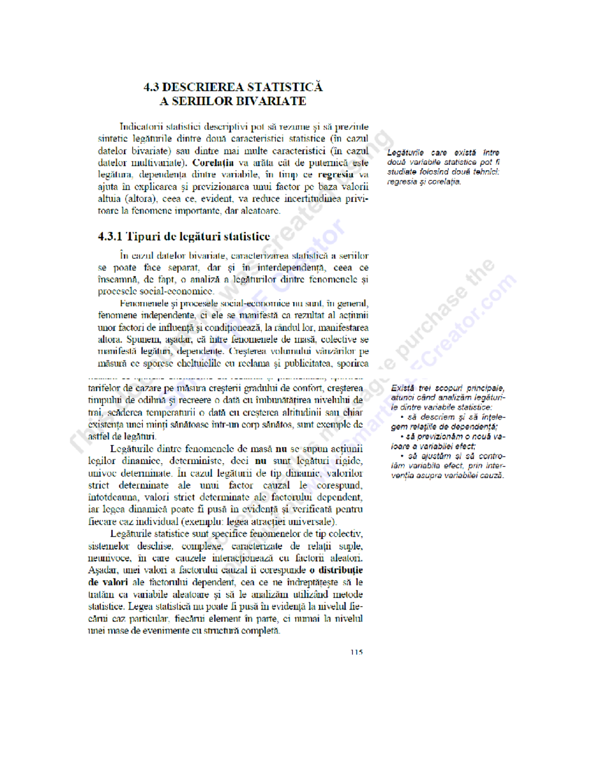 Material suport curs corelatie - Statistica Statistics - Studocu