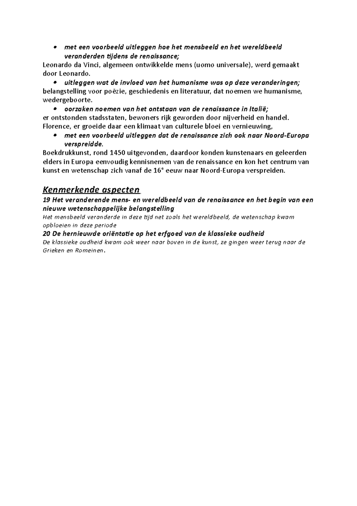 Leerdoelen 3 - fdsaf - met een voorbeeld uitleggen hoe het mensbeeld en ...