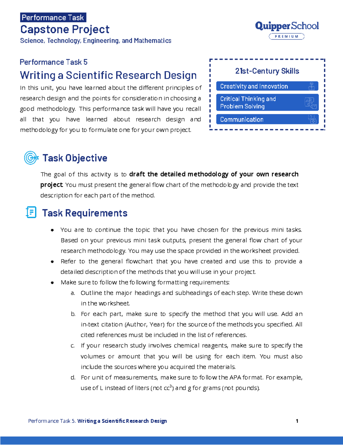CAPS 12 Q2 05 PT FD - Capstone Project Science, Technology, Engineering ...