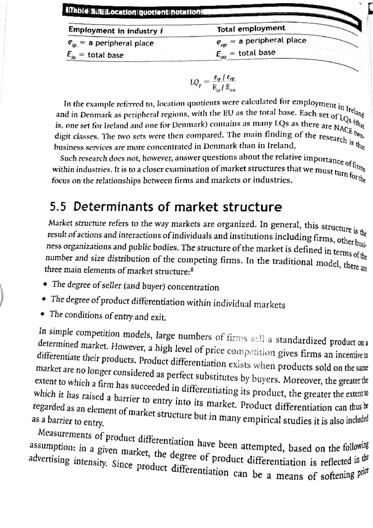 Market Concentration - Industrial Economics - Studocu