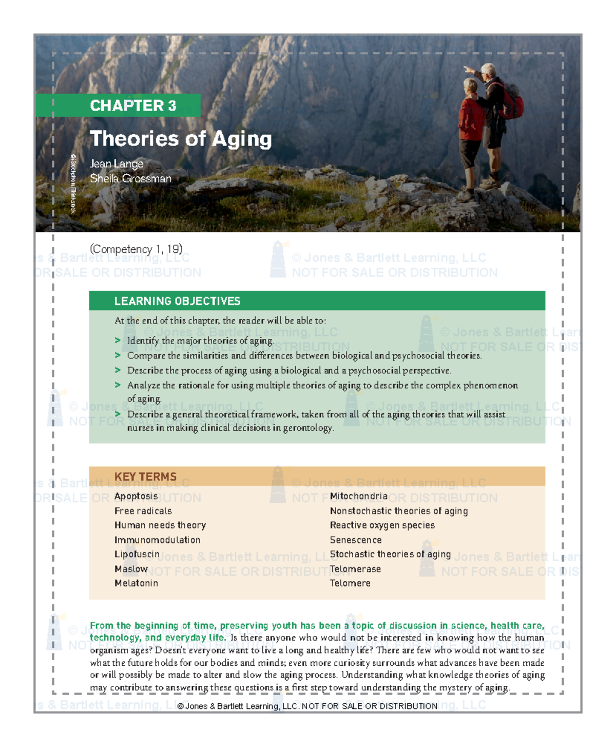 Aging - Study notes - © iStockphoto/Thinkstock KEY TERMS Apoptosis Free ...