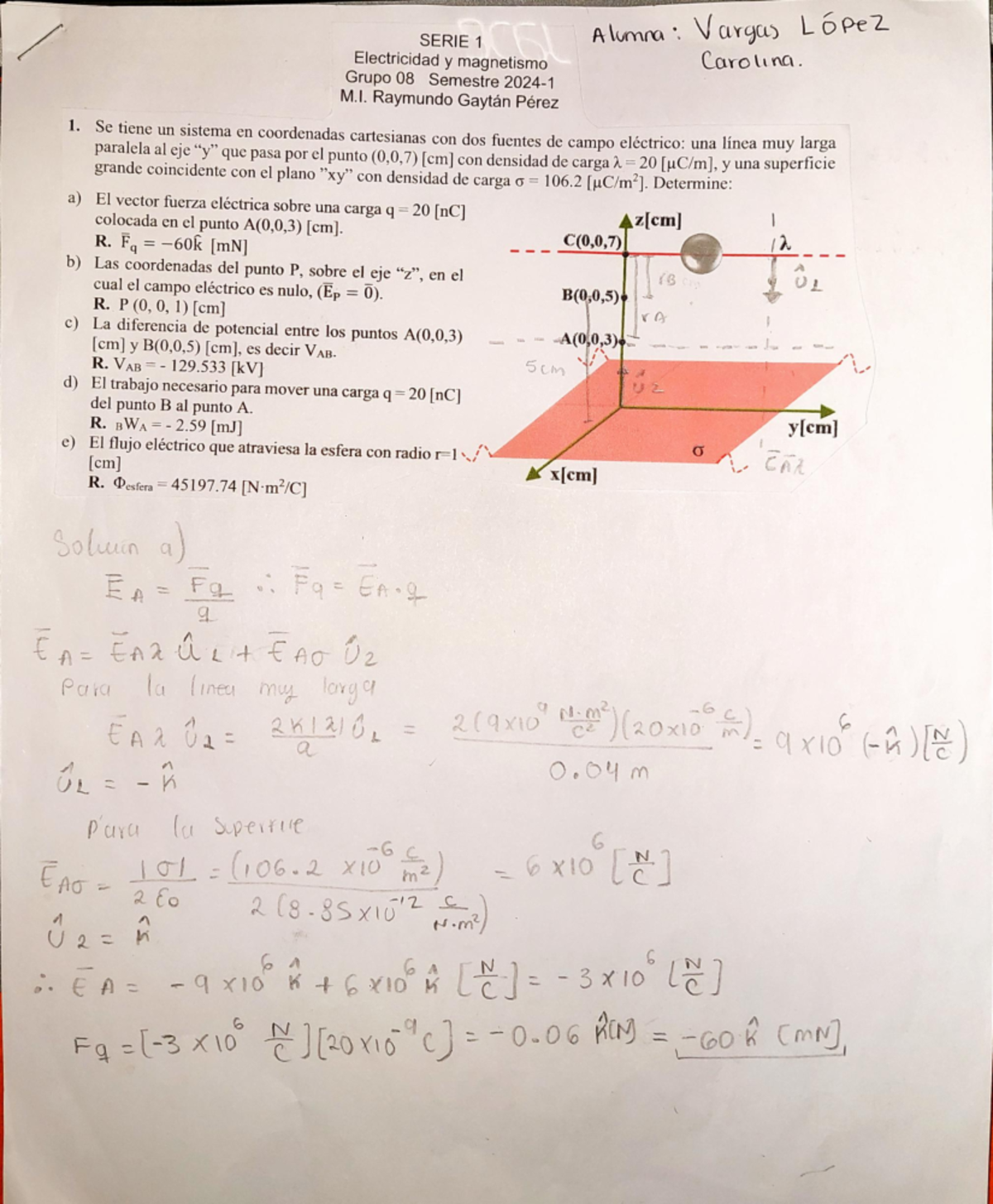 Serie 1 Ey M - Electricidad y Magnetismo - Studocu