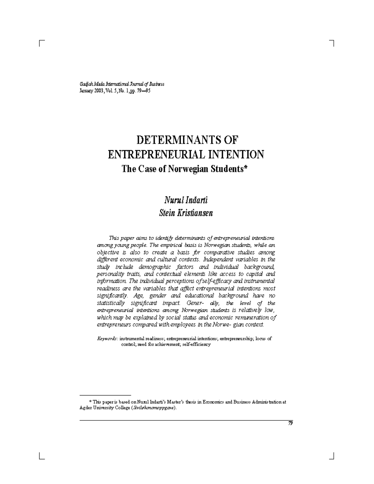 5392 9231 1 PB - Small Business and Entrepreneurship decoments ...