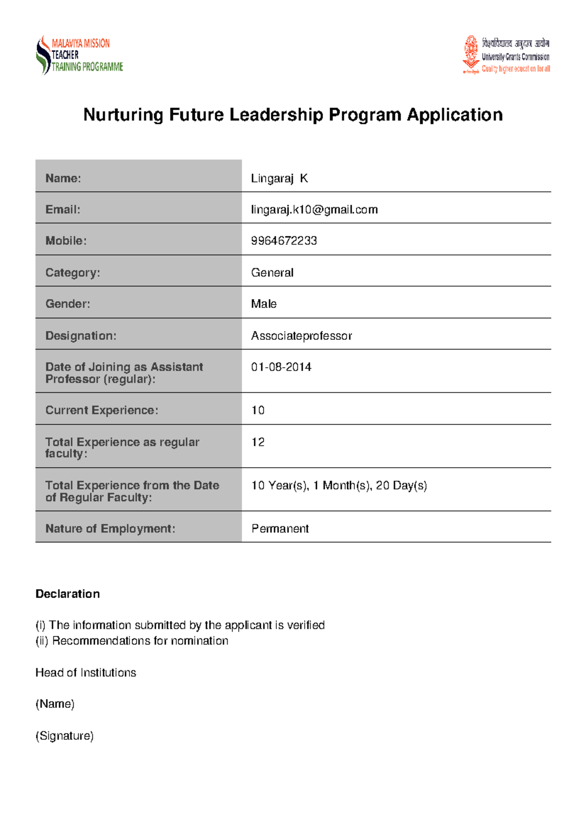 Nurturing Future Leadership Program - Studocu