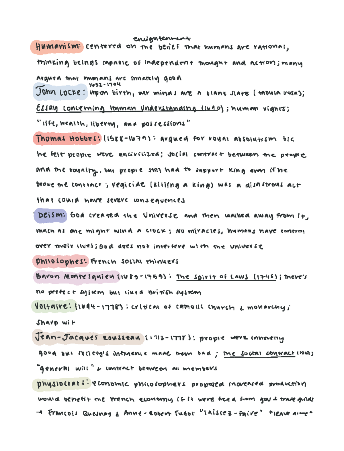 Enlightenment Humanism and Russian History - Studocu