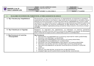 DLP-template-SHS filipino for demo teaching with integration within and ...