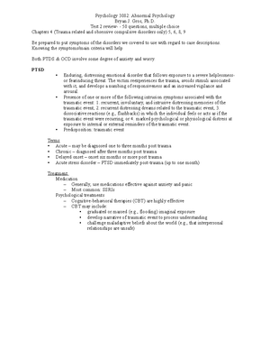 Amok Syndrome - PSYC 3082 - LSU - Studocu