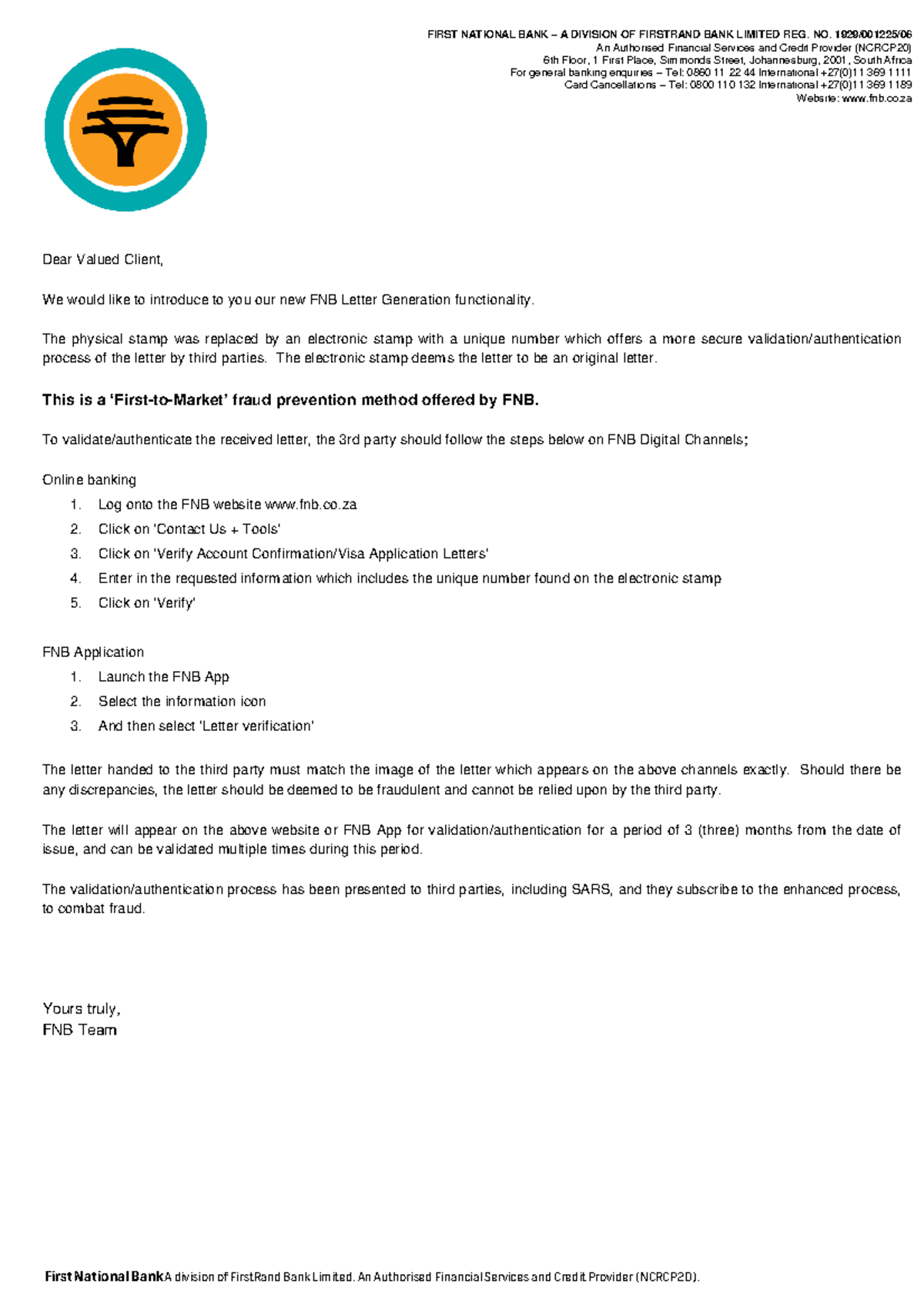 75a28e83cc5d871d31ededa 17104 c337 - First National Bank A division of ...