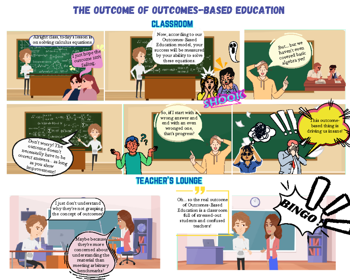 The Outcome of Outcomes-Based Education - Now, according to our ...