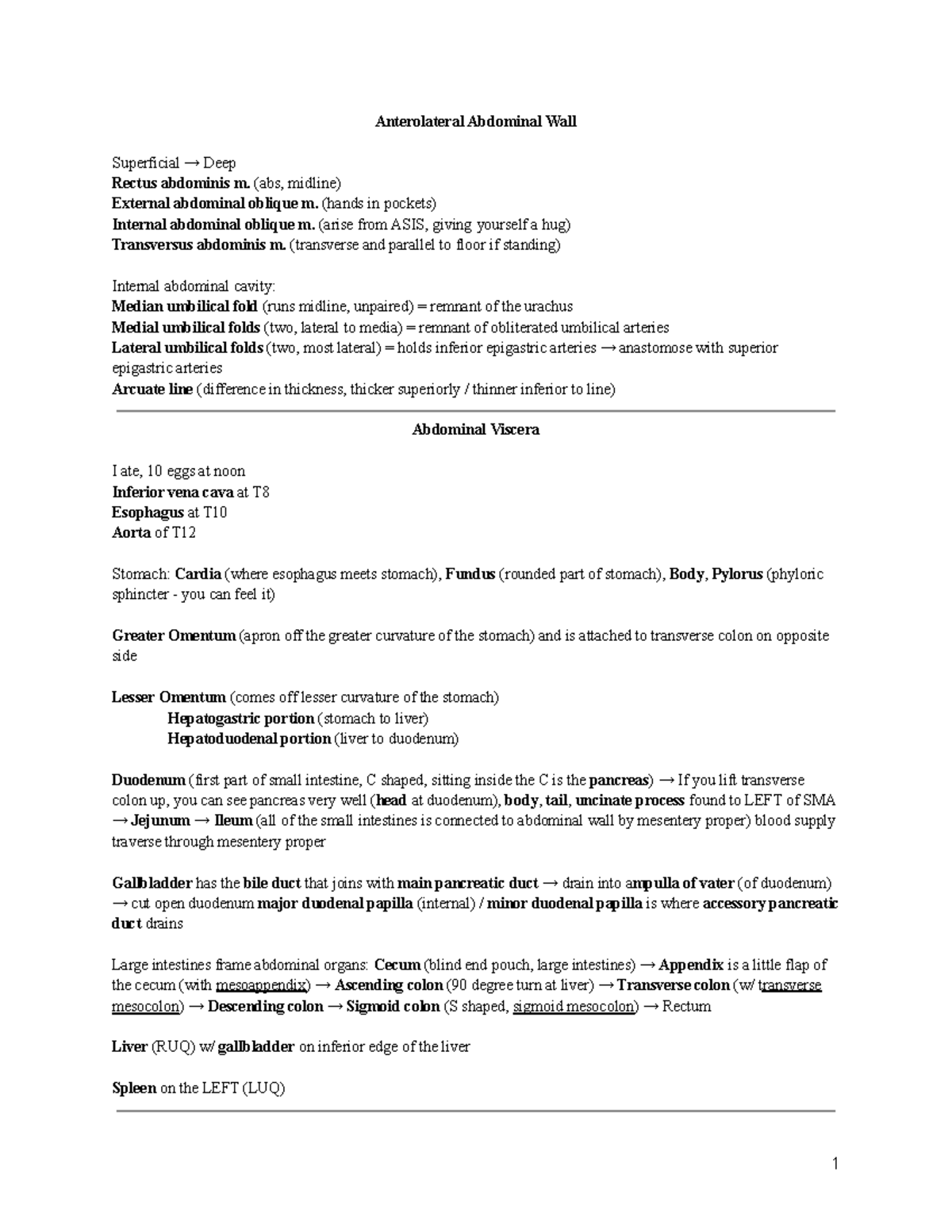 Lab Dissection Annotated Videos - Gastroenterology and Renal ...