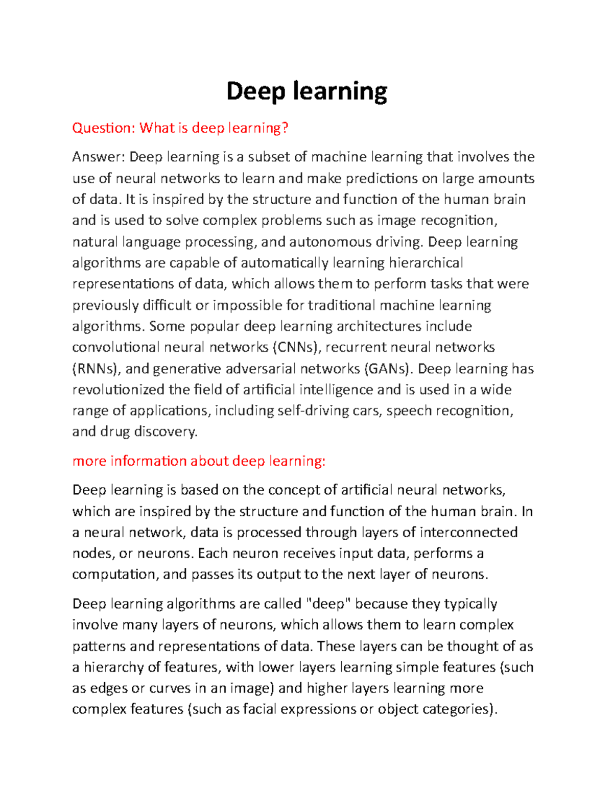 مستند 4 Deep Learning Is A Subset Of Machine Learning That Involves The Use Of Neural Deep
