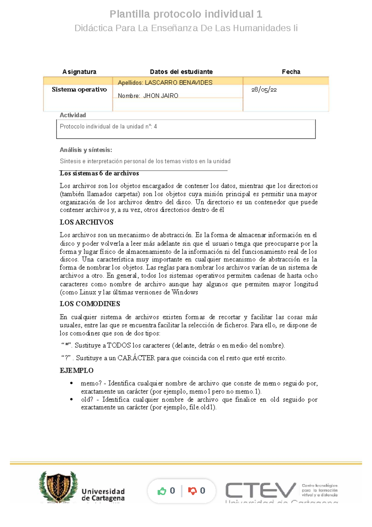 Plantilla-protocolo-individual-1 compress - Plantilla protocolo individual 1 Didáctica Para La ...