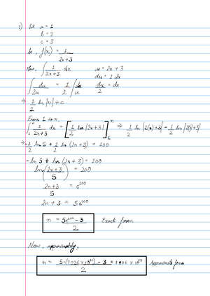 10 lecture notes - MATH 2022 ASU MTHS - Studocu