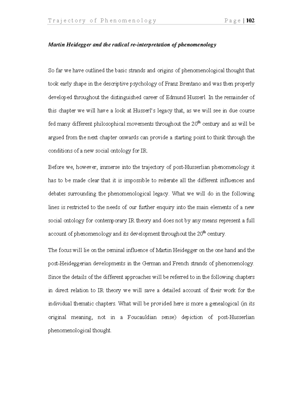 Shrouded IN Darkness A Phenomenological PATH 26 - Martin Heidegger and ...