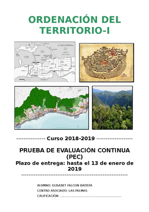 PEC OT 2021 Resuelta - PEC Ordenación del territorio con preguntas ...