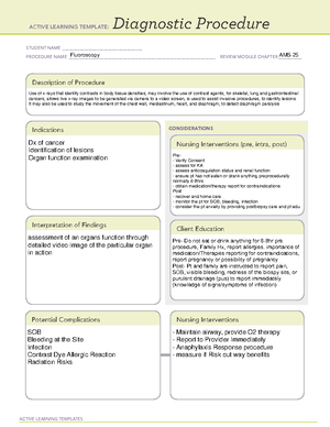 ATI Diagnostic Procedure Template EEG - ACTIVE LEARNING TEMPLATES ...
