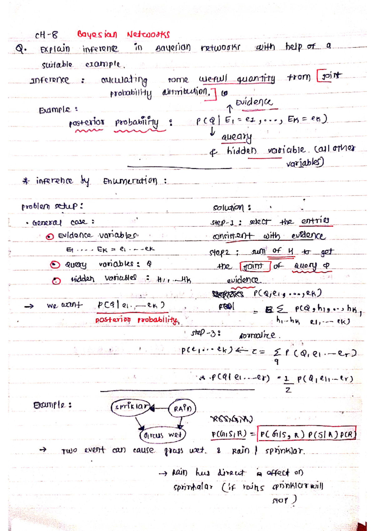 Bayesian Networks Full notes (Fuzzy and Crisp Logic, Bayes Networks ...