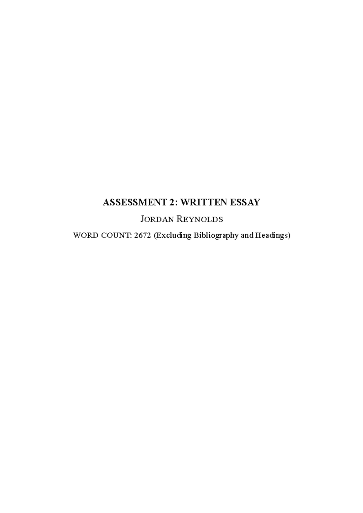 HD Assessment 2 - Aboriginal Self Determination Essay - ASSESSMENT 2 ...