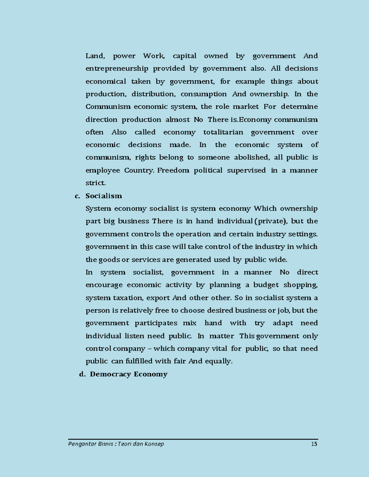 Business management theory-11 - Studocu