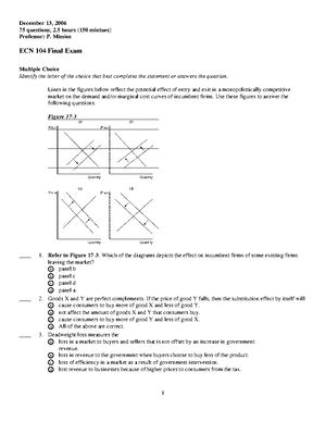 Parallel Shifts in Linear Curves - Parallel shifts in linear demand and ...