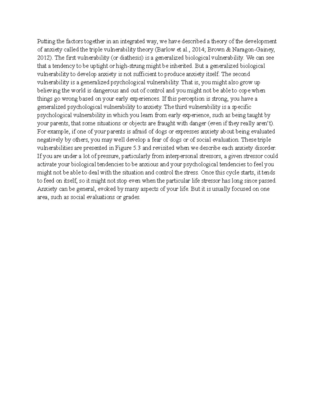 Triple Vulnerability - Putting the factors together in an integrated ...