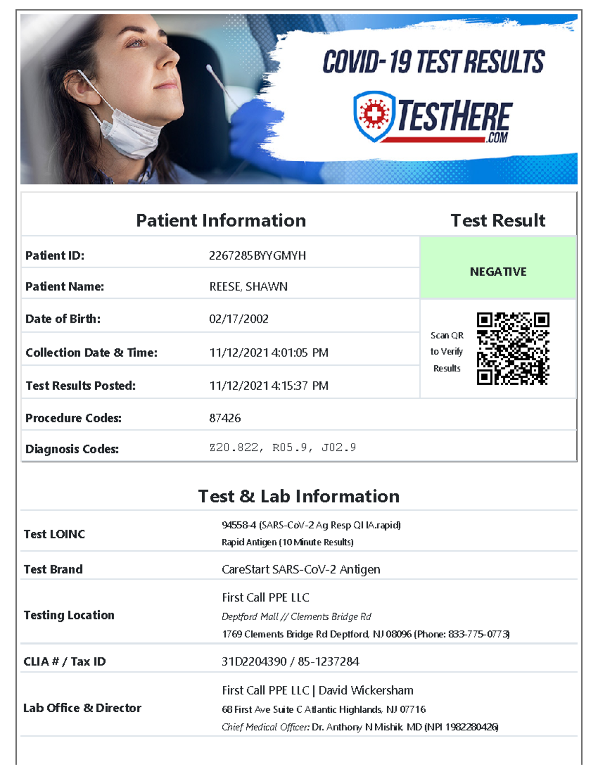 Test results 9d12e4bc 933e 4eb9 bc21 7a9855ccac05 - Patient Information ...