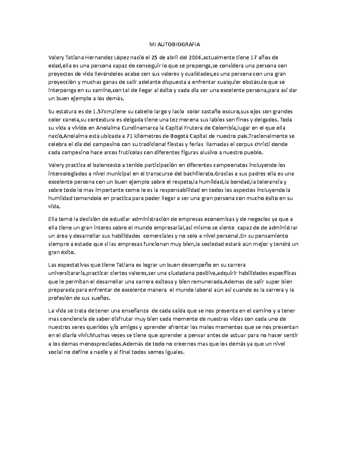 Mi Autobiografia - Autografia,competencias comunicativas - MI ...