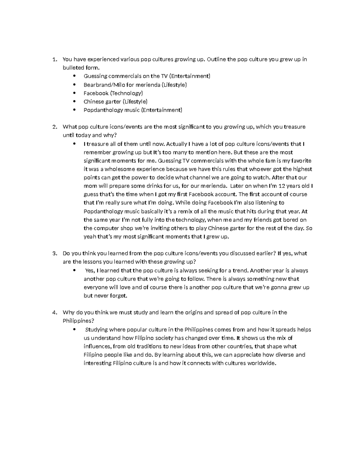 Cutie pop culture - You have experienced various pop cultures growing ...