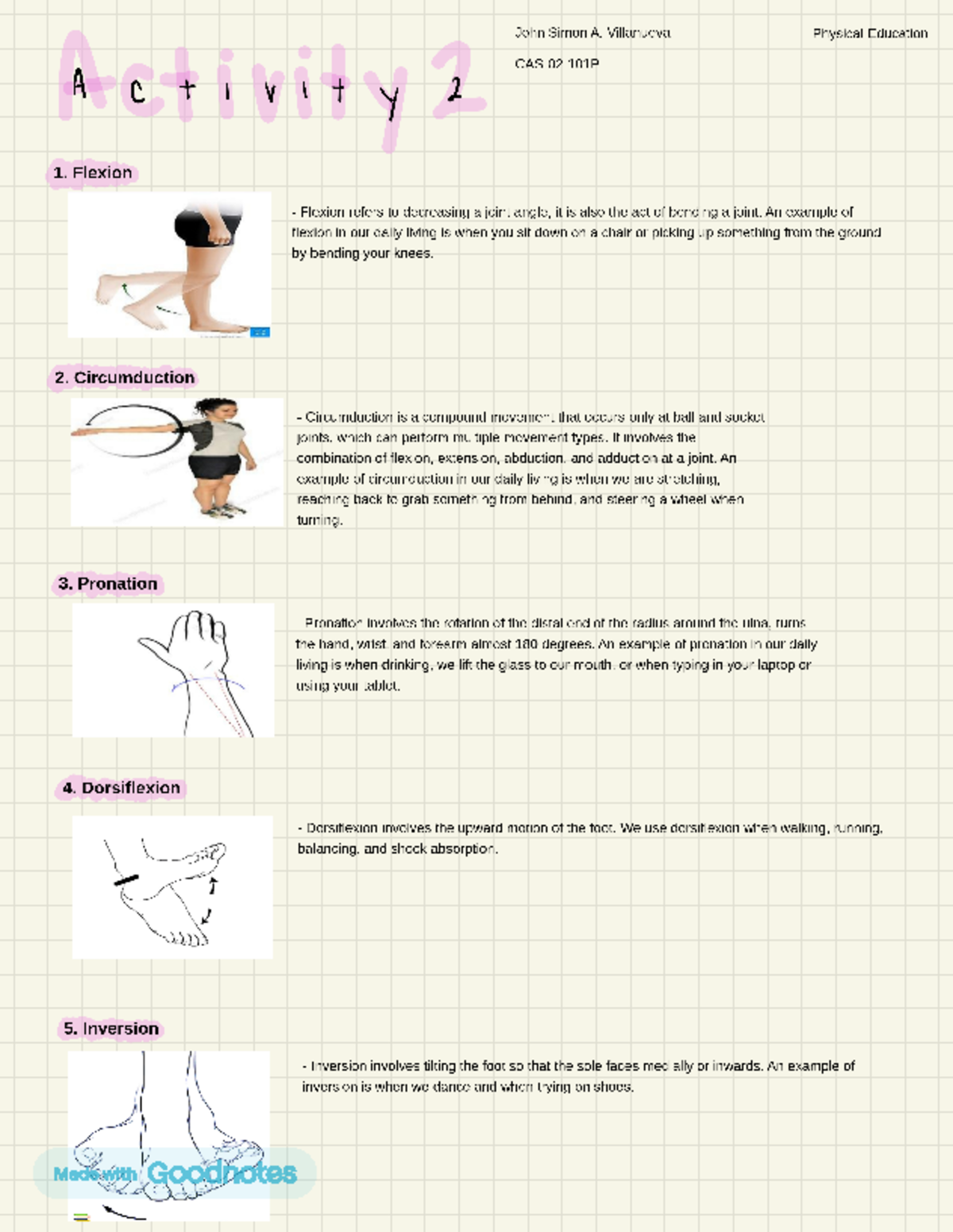 Villanueva - Activity 2 (lesson 3) - John Simon A. Villanueva Physical ...